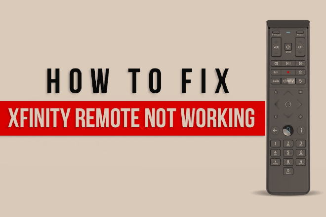 How to Fix Xfinity Remote not Working Issues? - The Run Time