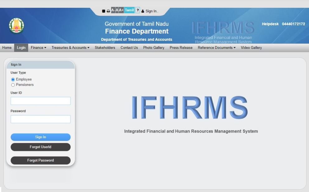How to Login and Download IFHRMS Payslip? - The Run Time
