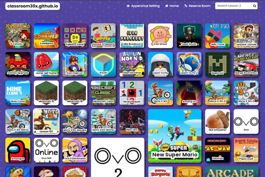GitHub Classroom 30X: Play Unblocked Educational Games - The Run Time