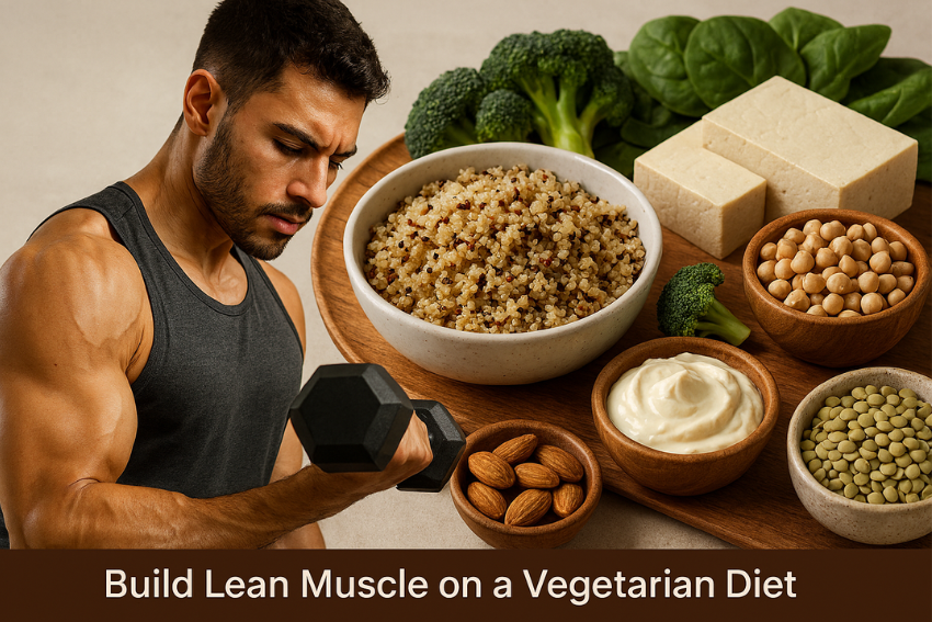 How to Build Lean Muscle on a Vegetarian Diet - The Run Time