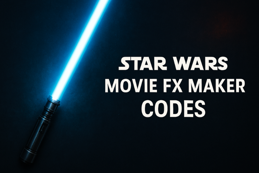 Star Wars Movie FX Maker Codes: Everything You Need to Know - The Run Time
