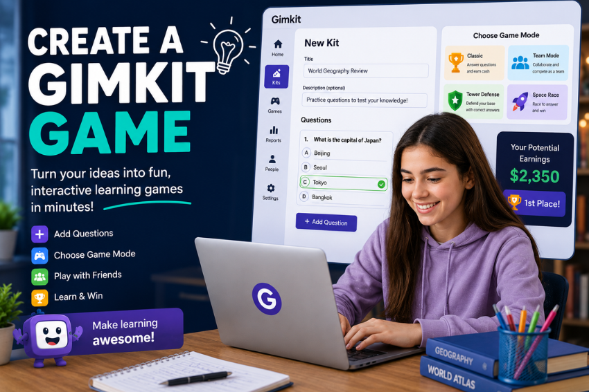 How to Create a Gimkit Game as a Student: Step-by-Step Guide - The Run Time